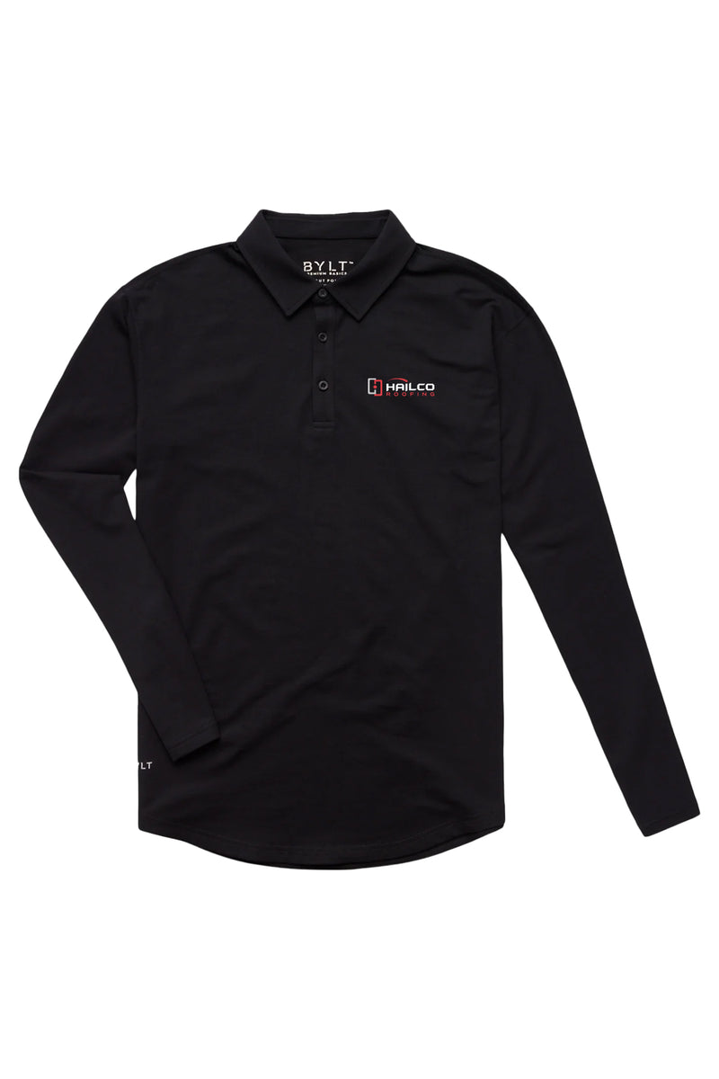 Drop-Cut Long Sleeve: LUX Polo – Knock Gear