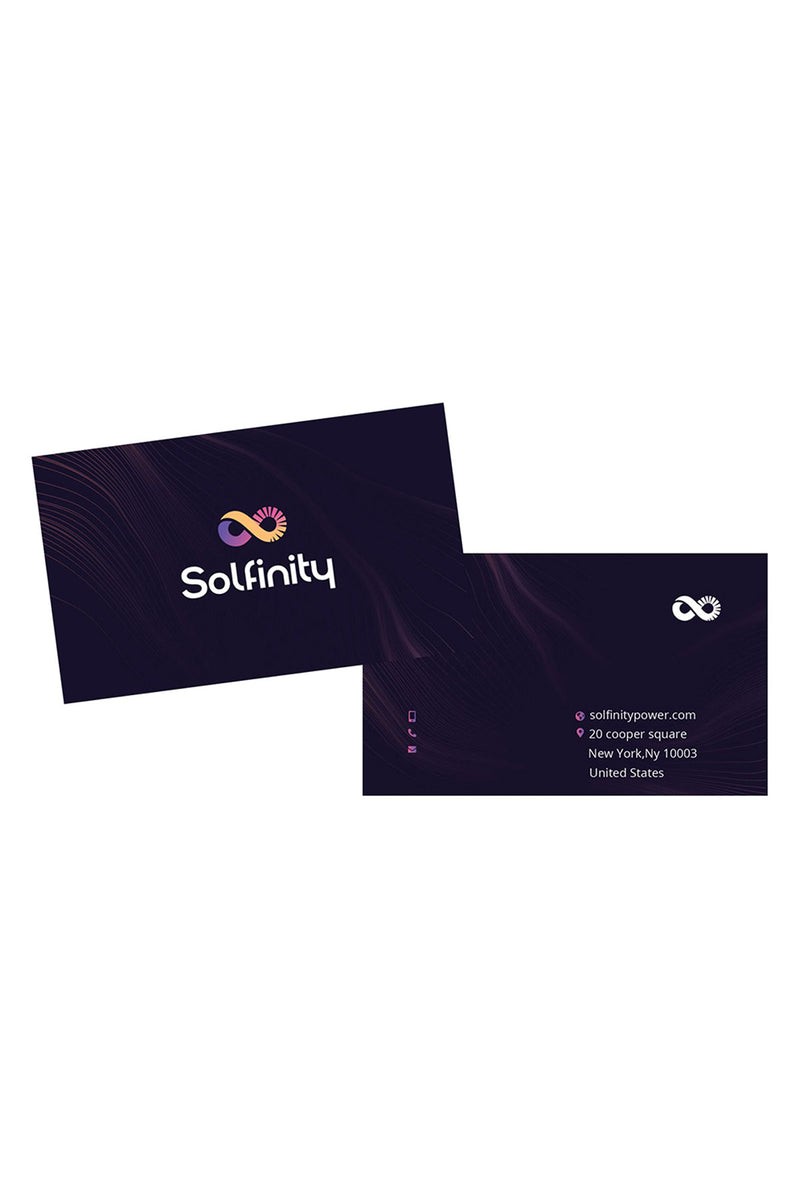 Solfinity Business Cards 250 – Knock Gear